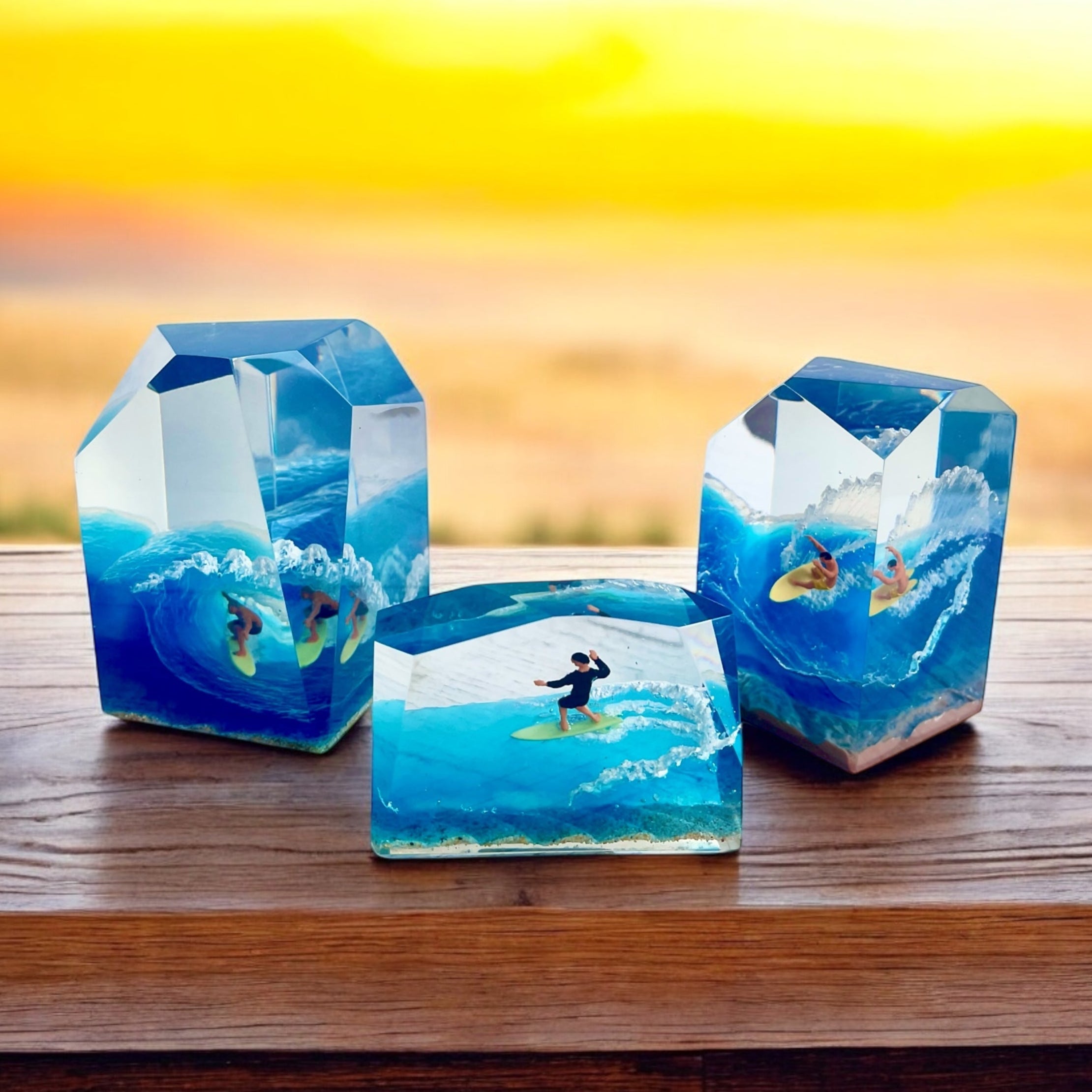 “美味しい”一瞬を納めた1点もののオブジェ / AUMBAK CRYSTAL CUBE – HATCH