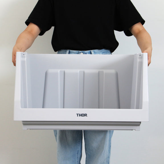 室内収納の大本命！スタッキングシェルフコンテナ / THOR STACKING SHELF CONTAINER – HATCH