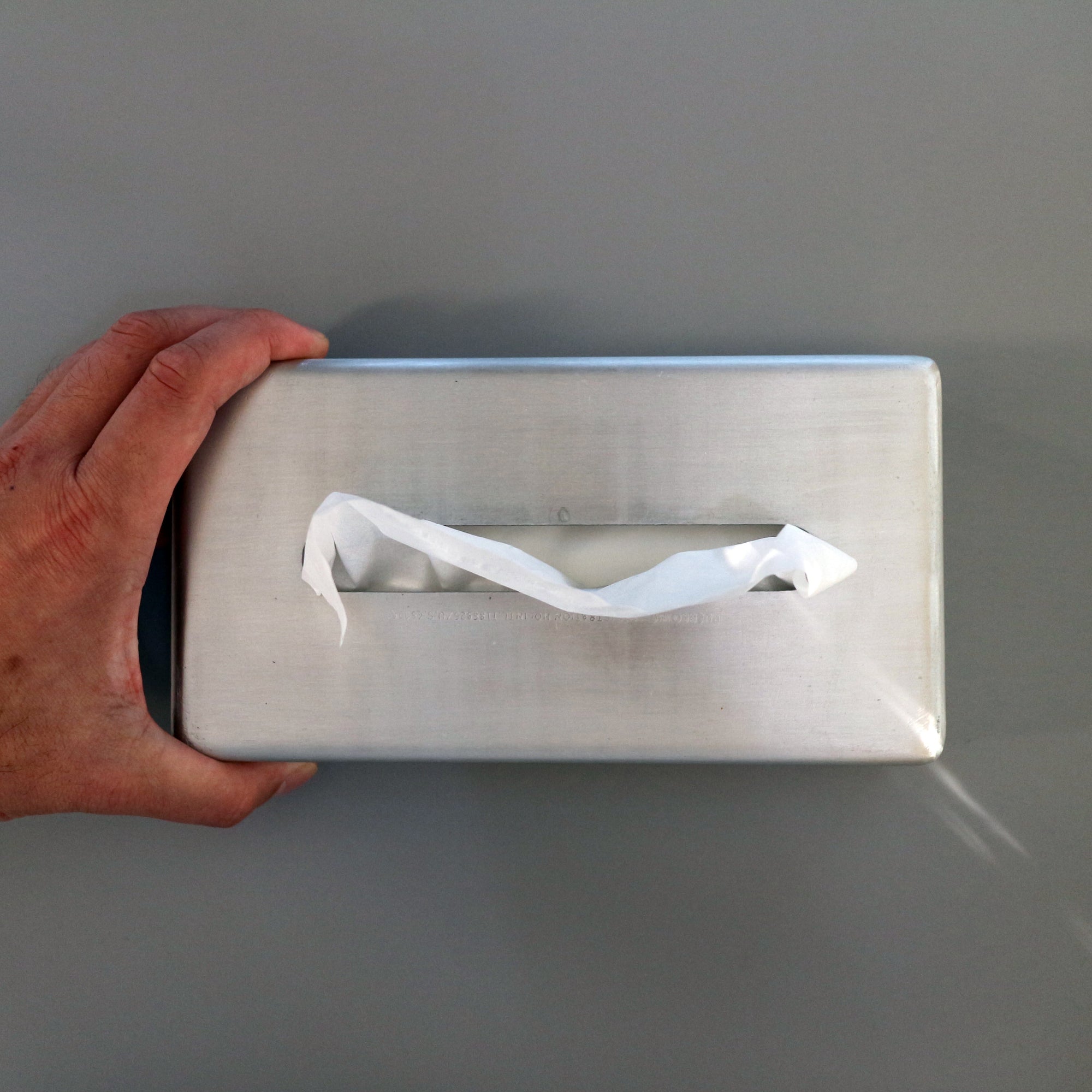 ALUMINIUM TISSUE CASE – HATCH